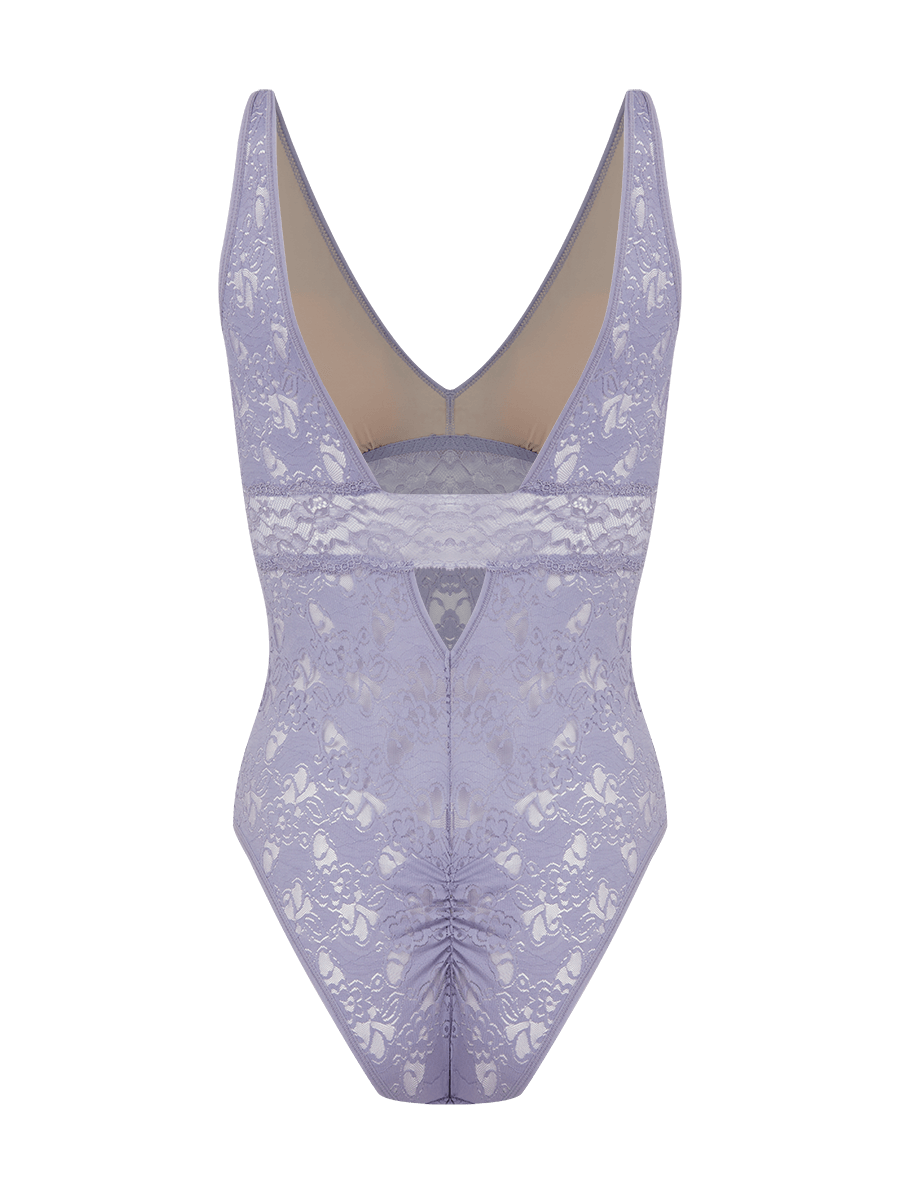 Body De Renda Lilas Iolita
